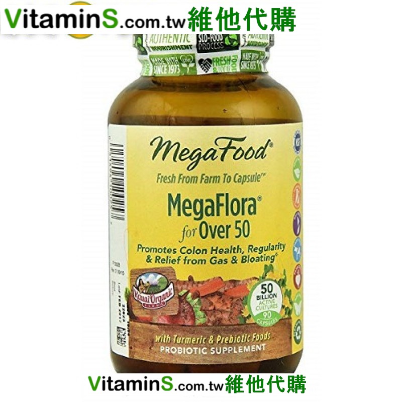 MegaFoodMegaFlora 女用益生菌 500億CFU 90粒